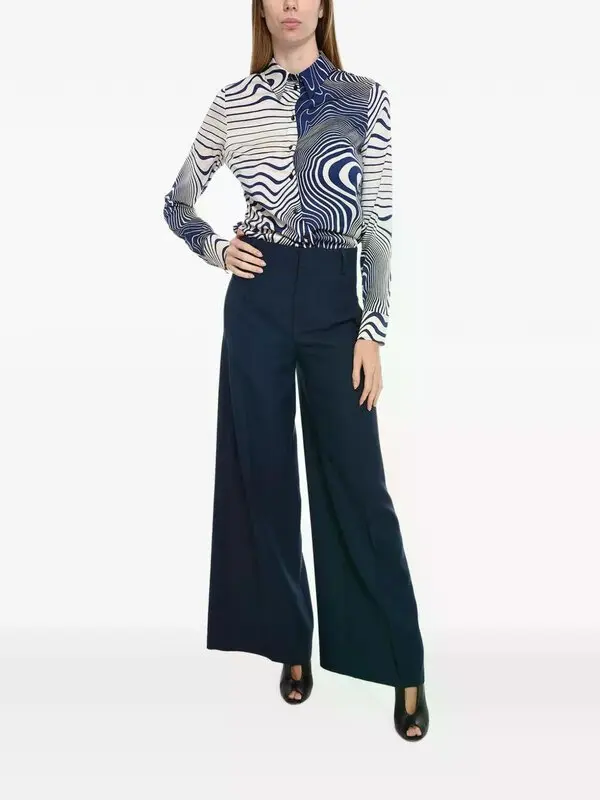 SUPER BLOND High-waisted Palazzo Pants