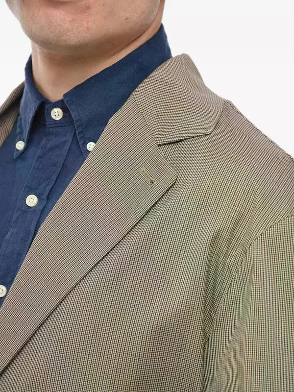 HEVO Cisternino Herringbone-pattern Trench Coat