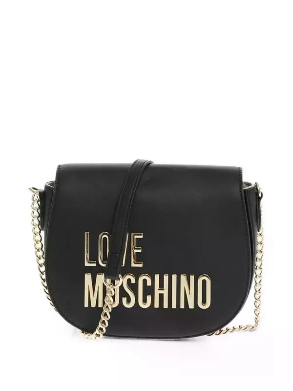Moschino Eco Leather Shoulder Bag