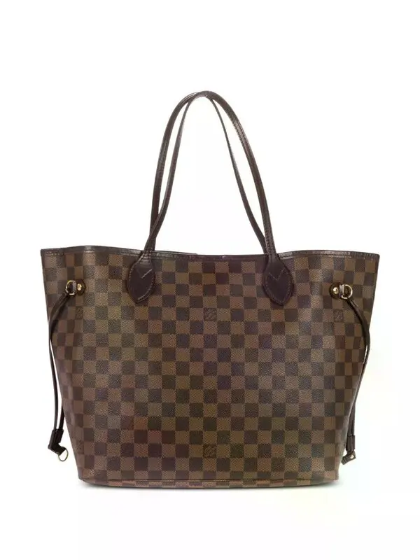 LOUIS VUITTON Neverfull Damier Ebène Tote Bag