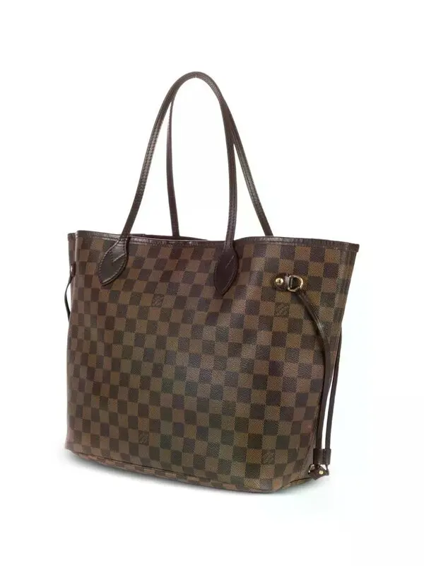 LOUIS VUITTON Neverfull Damier Ebène Tote Bag