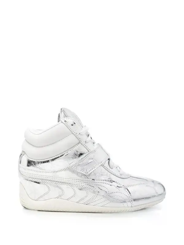 PUMA Speedcat Logo-debossed Sneakers - Silver