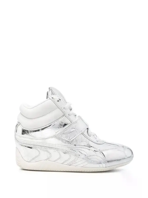 PUMA Speedcat Logo-debossed Sneakers - Silver