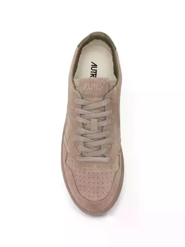 AUTRY Perforated Logo-patch Sneakers