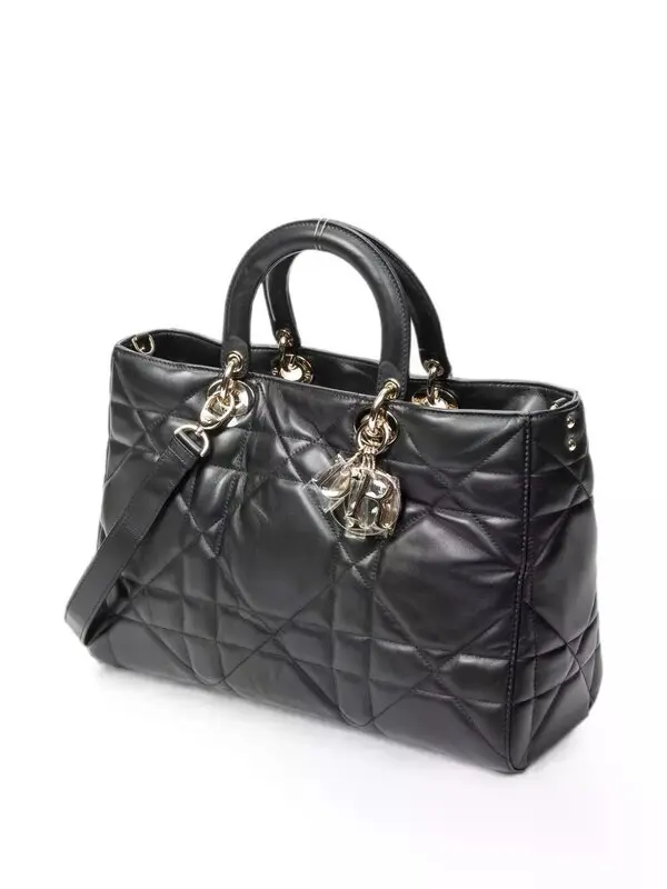 Dior Lady D-sire Tote Bag - Black