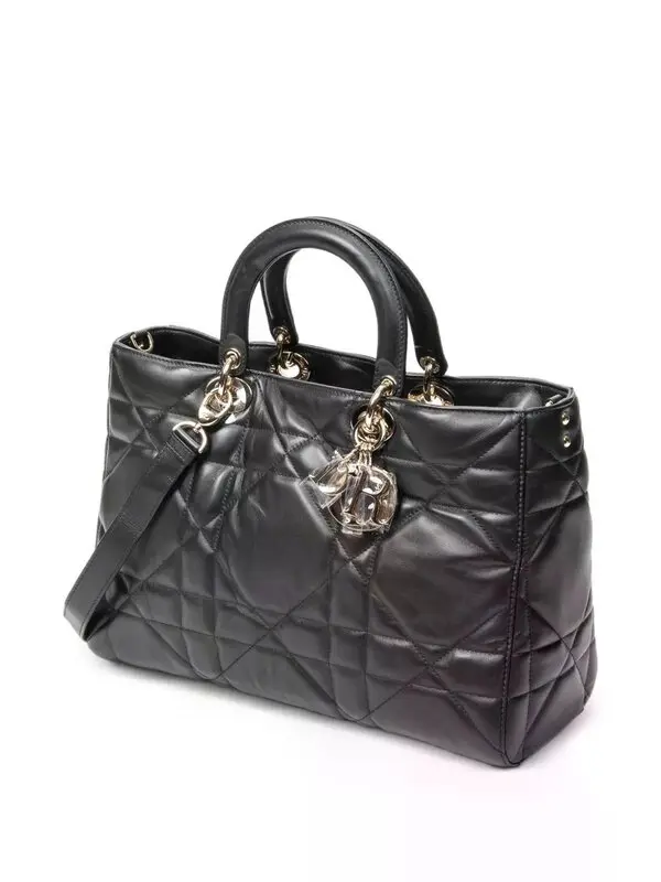 Dior Lady D-sire Tote Bag - Black