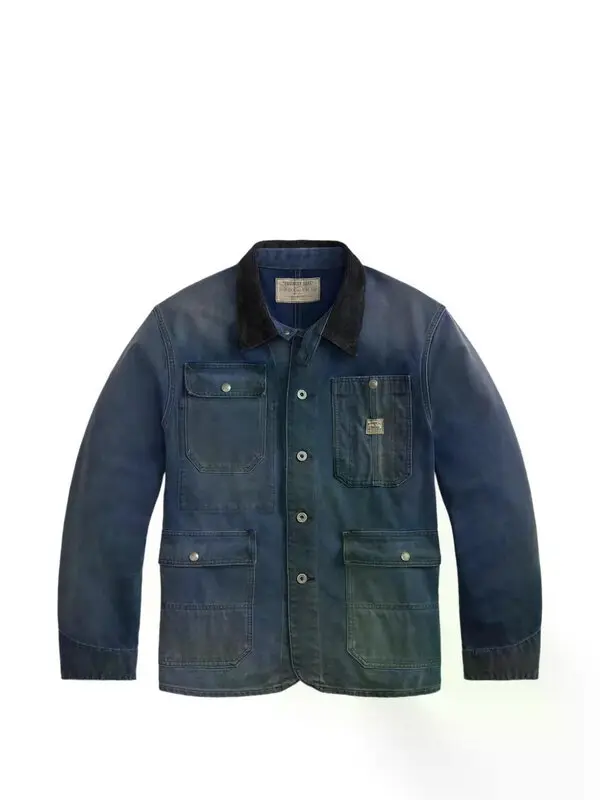Ralph Lauren Corduroy-collar Jacket - Blue