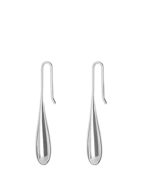 Lié Studio The Evelyn Drop Earrings - Silver