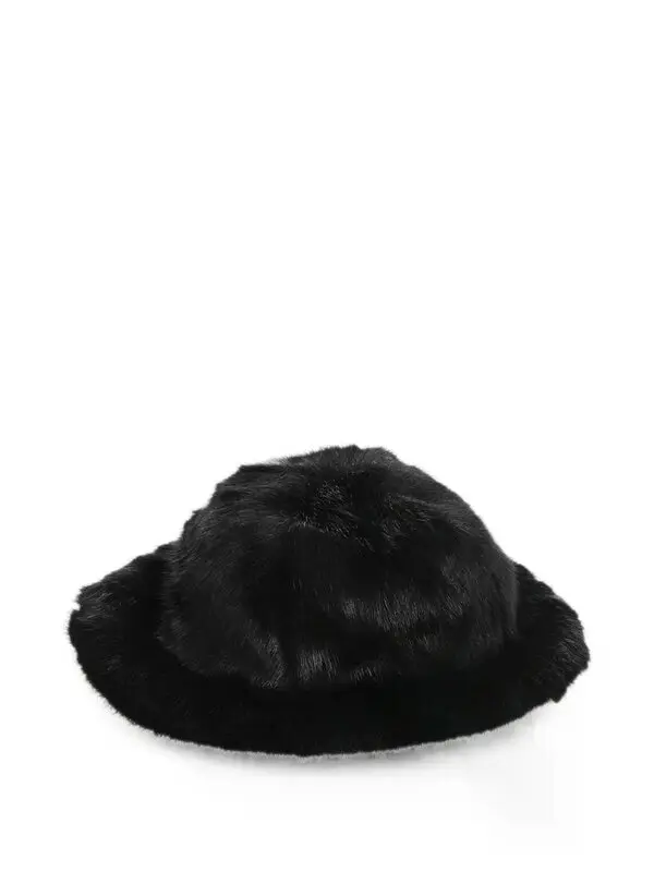 Dsquared2 Fur-texture Bucket Hat - Black