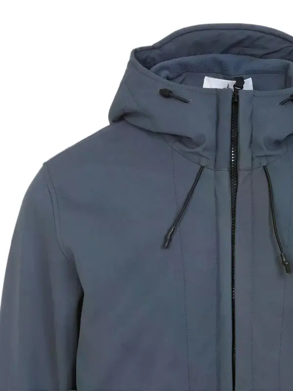 Stone Island Logo-patch Hooded Jacket