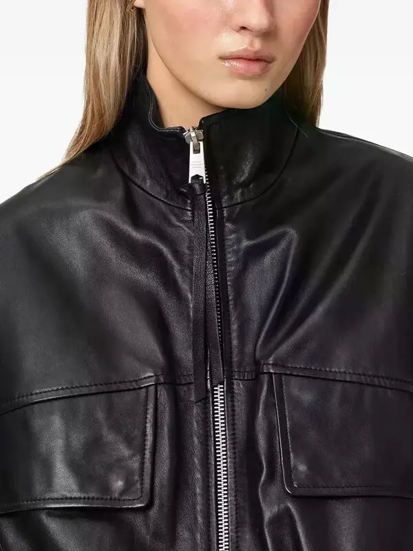 ALLSAINTS Flor Leather Gilet