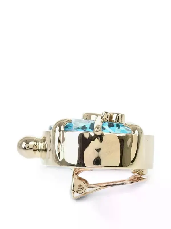 Dsquared2 Logo-detail Clip-on Earrings - Gold
