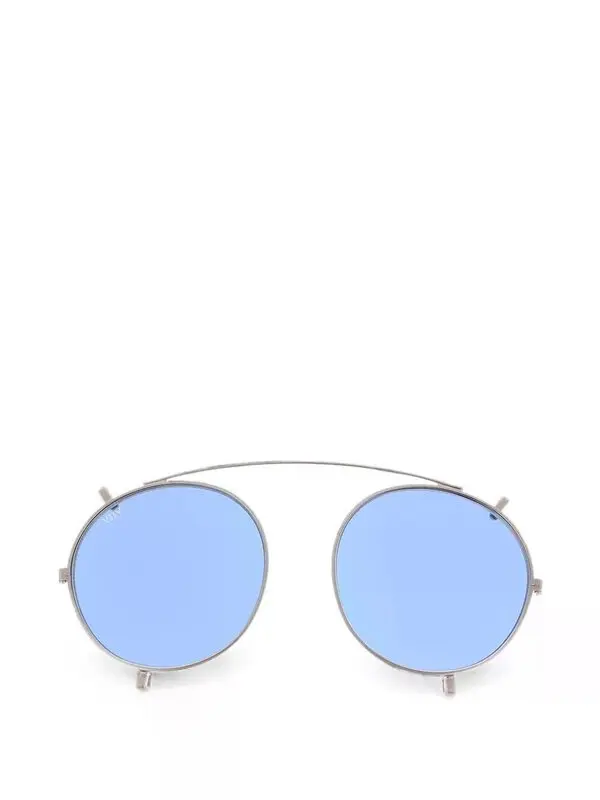 OAMC Round-frame Clip-on Sunglasses - Silver