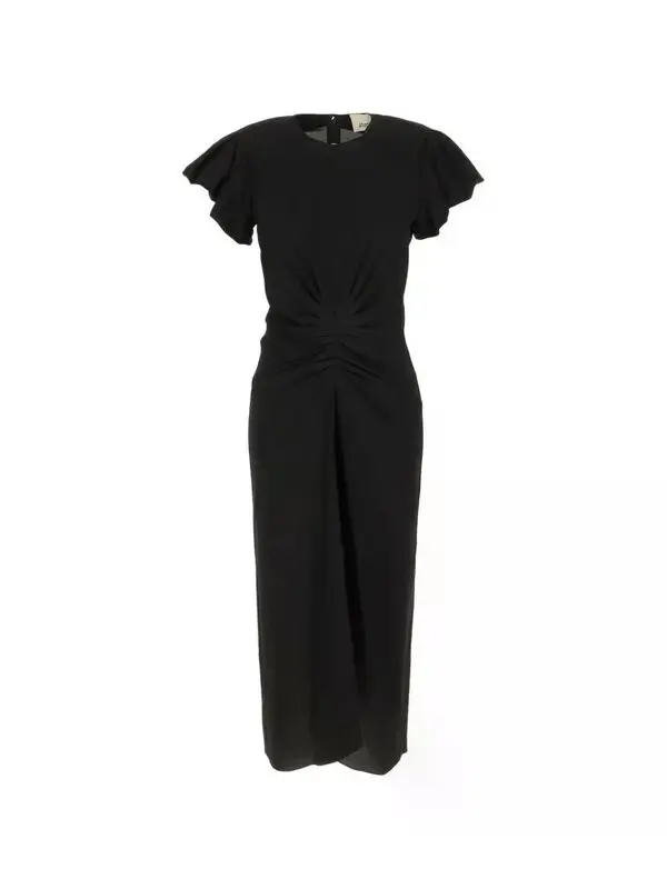 Isabel Marant Étoile Midi Terena Ruffled-sleeve Dress