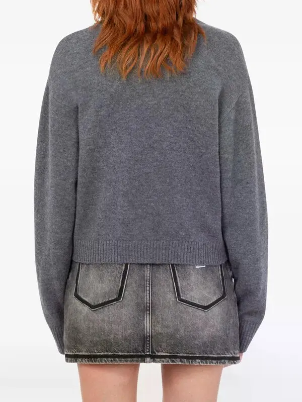 Moschino Inlaid Wool Sweater