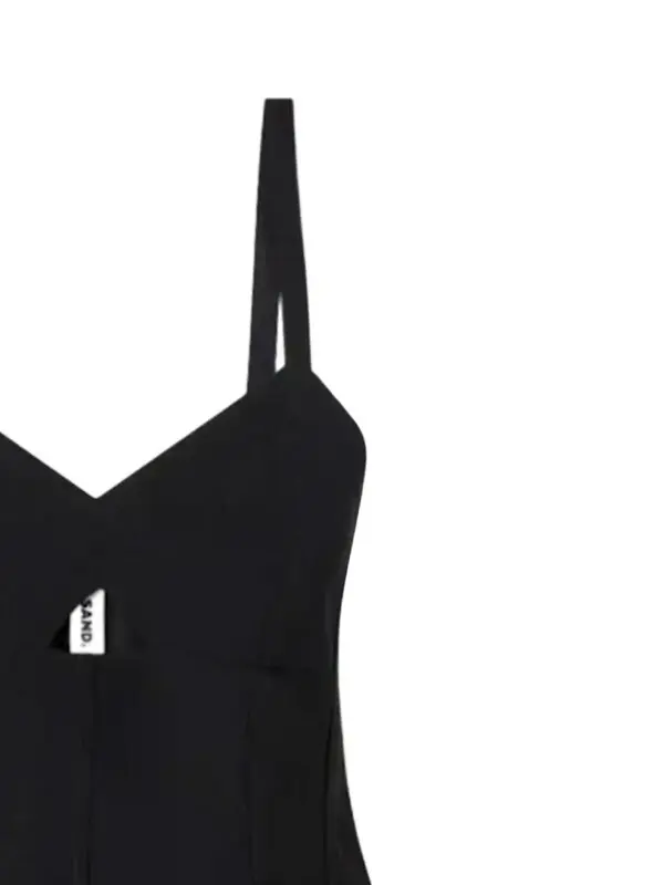 JIL SANDER Cut-out Flared Top