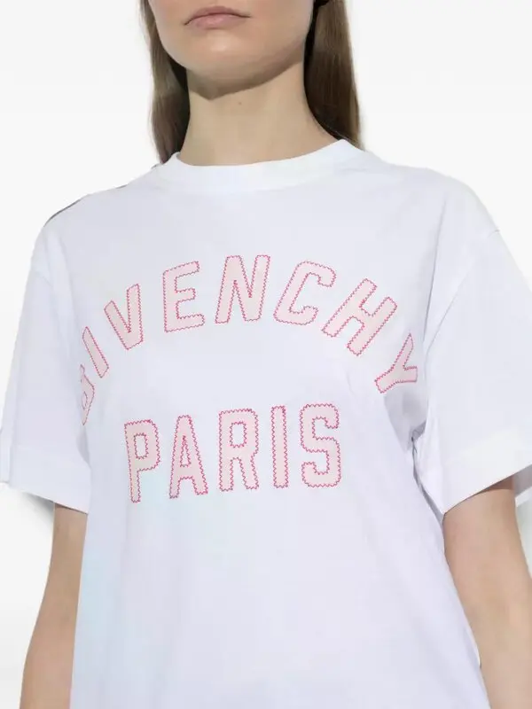 Givenchy Logo-embroidered T-shirt