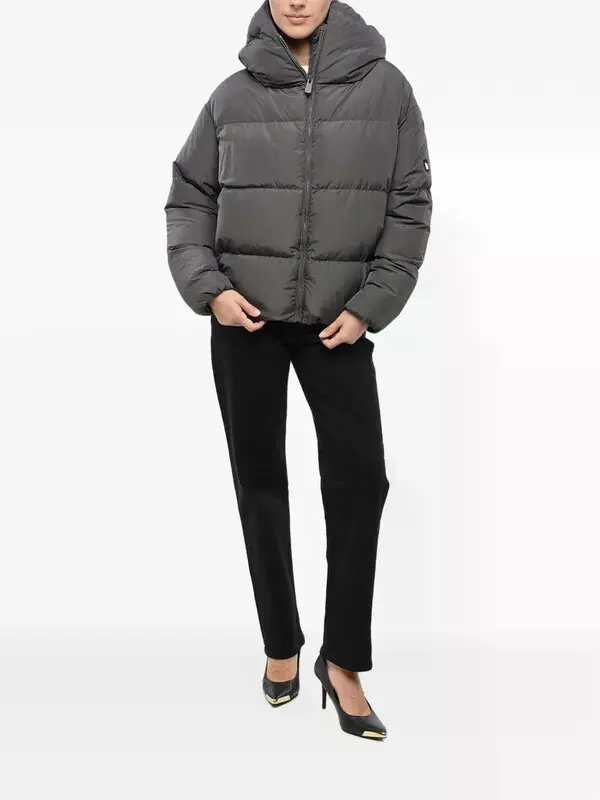 Bacon Cloud Zip-up Puffer Jacket - Grey