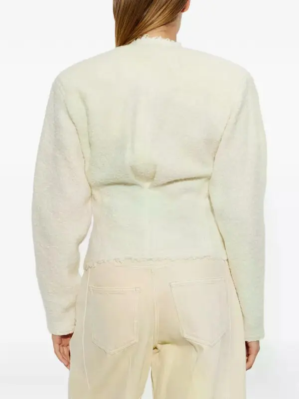 Isabel Marant Étoile Frayed-edge Tweed Jacket