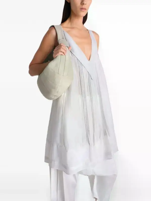 LEMAIRE Fortune Croissant Bag In Alpaca Nubuck