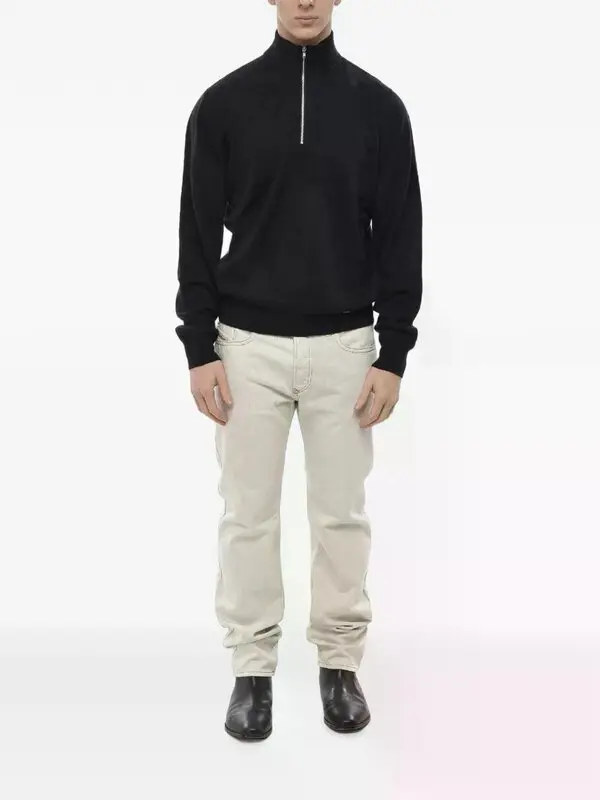 DIESEL® Camio-out Quarter-zip Turtleneck Sweater