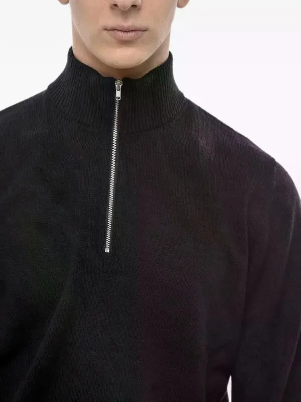 DIESEL® Camio-out Quarter-zip Turtleneck Sweater