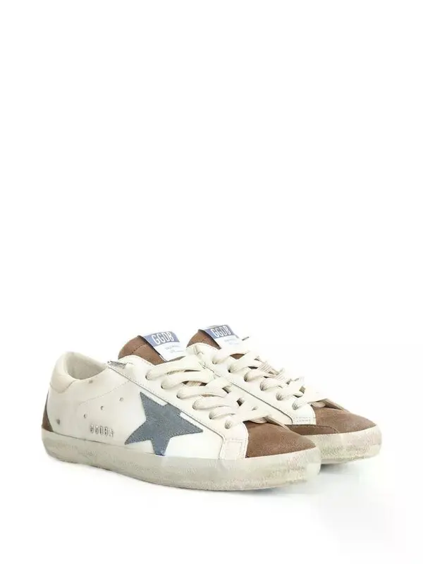 GOLDEN GOOSE Super Star Leather Sneakers - White