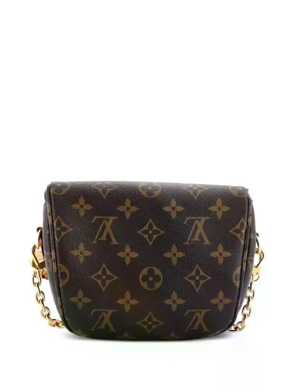 LOUIS VUITTON Bum Bag Monogram Canvas Mini Belt Bag - Brown