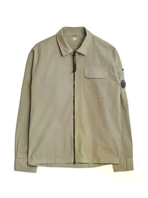 C.P. COMPANY Lens-detail Zip-fastening Jacket - Neutrals