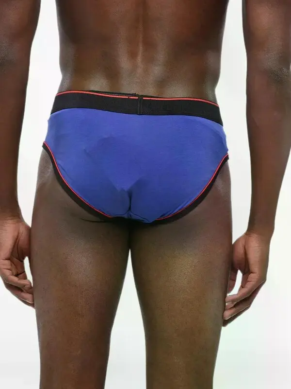 DIESEL® Stretch-design Contrast-trim Briefs