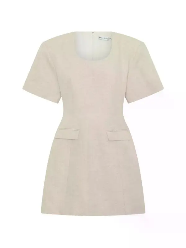 Anna Quan Hayden Scoop-neck Mini Dress