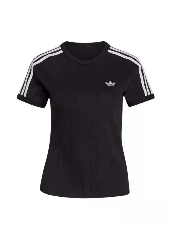 Adidas Logo-detail T-shirt - Black