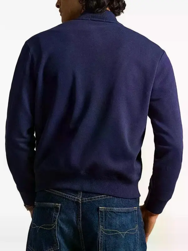 Polo Ralph Lauren Logo-embroidered Button-up Sweater