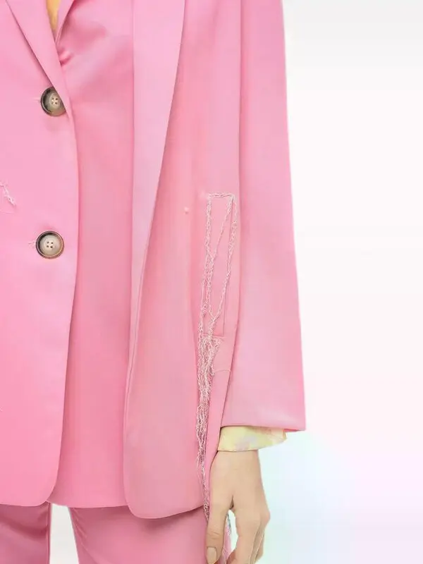 JULFER Fringed Single-breasted Jacket