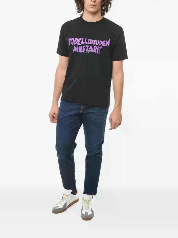 VYNER ARTICLES Graphic-print Crew-neck T-shirt