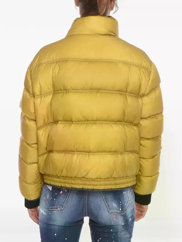 Dsquared2 Quilted Logo Print Jacket