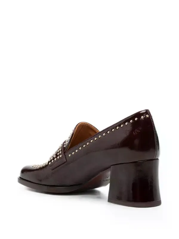 Chie Mihara Taleah Studded Leather Loafers