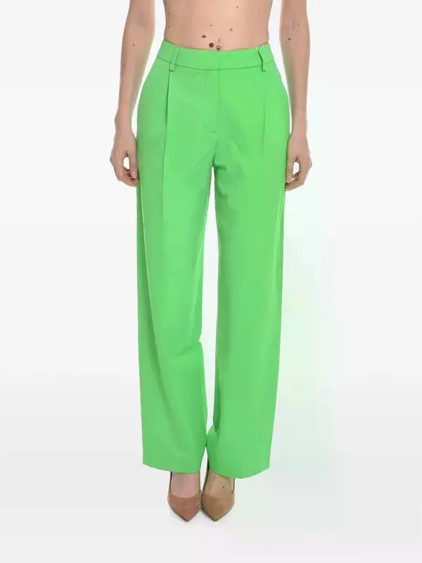 SAMSOE SAMSOE Paola Pleated Trousers - Green