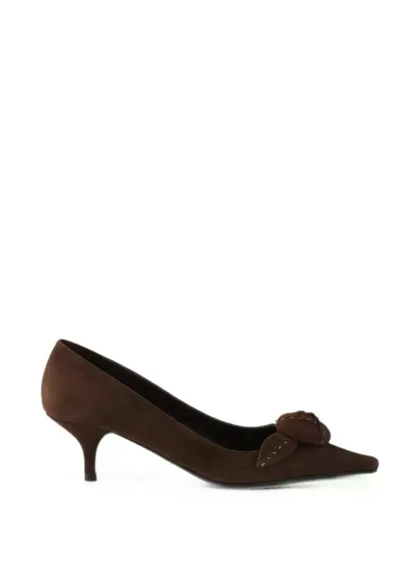 Prada Suede Pumps - Brown