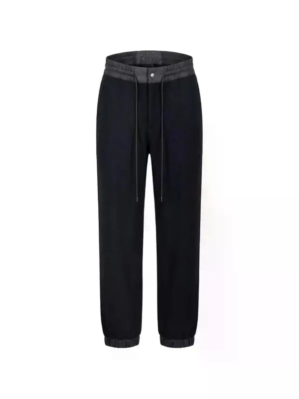Sacai Sponge Drawstring Track Pants - Black