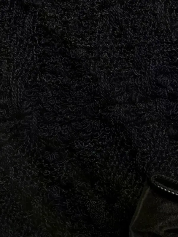 Alessandra Rich Bow-detail Bouclé-knit Mini Dress