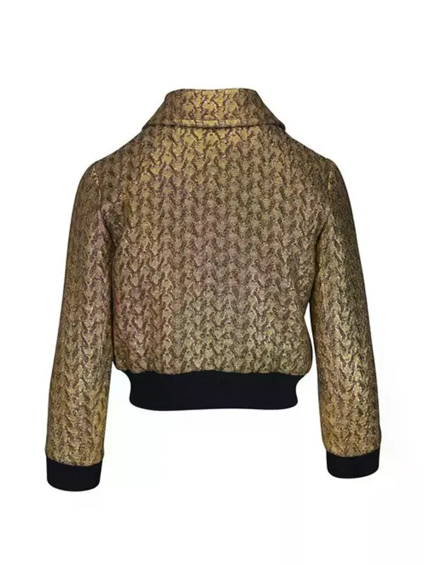 Dorothee Schumacher Golden Hour Collared Cropped Jacket