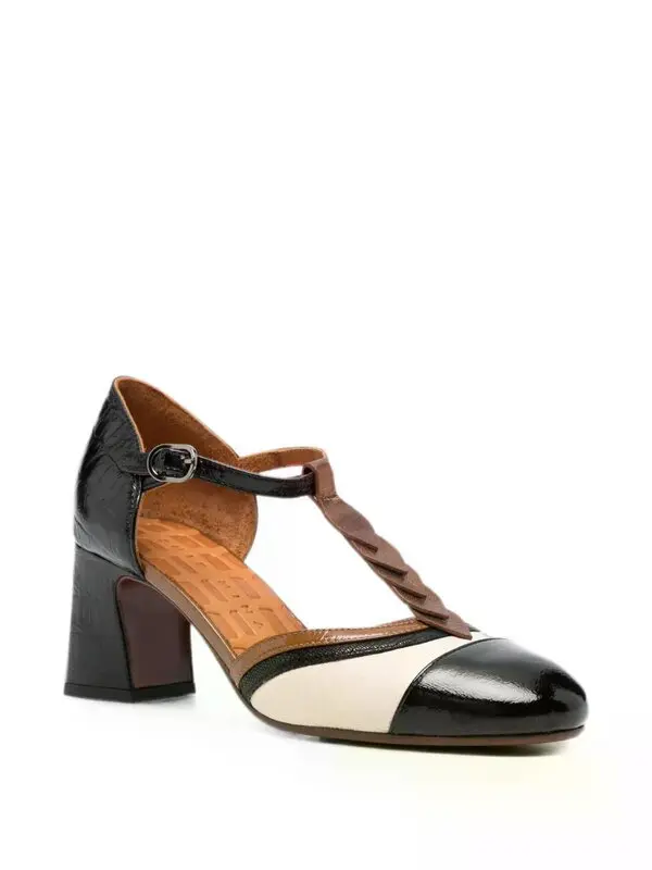 Chie Mihara Filly Croc-effect T-bar Pumps
