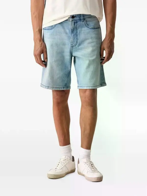 BENETTON Washed Denim Shorts