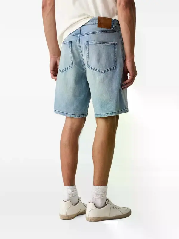 BENETTON Washed Denim Shorts