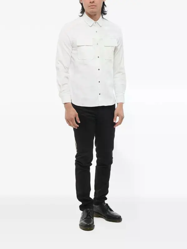Neil Barrett Embroidered Patch-detail Shirt