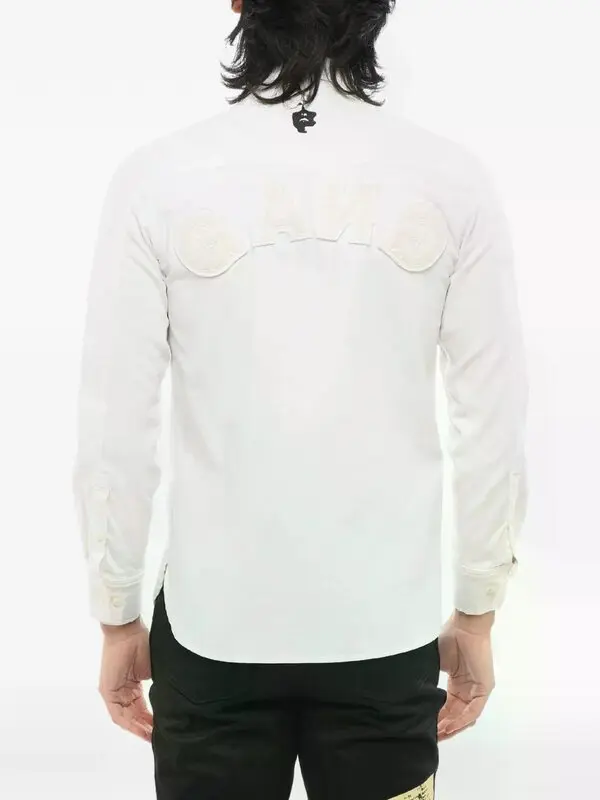 Neil Barrett Embroidered Patch-detail Shirt