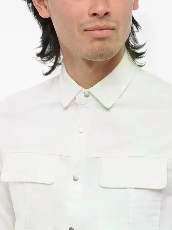 Neil Barrett Embroidered Patch-detail Shirt