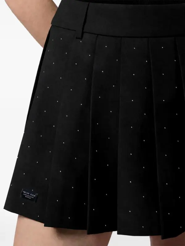 Philipp Plein Skull-print Mini Skirt