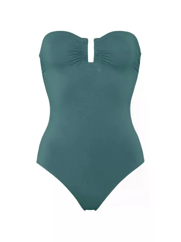 ERES Cassiopée Ruched Swimsuit - Green